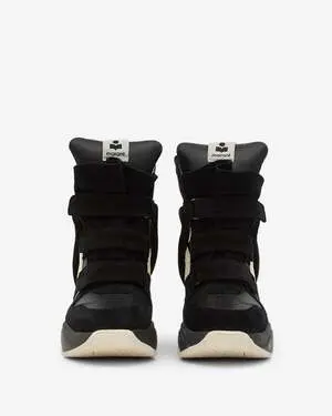 Isabel Marant Étoile Balskee High-top Wedge Sneakers - Black