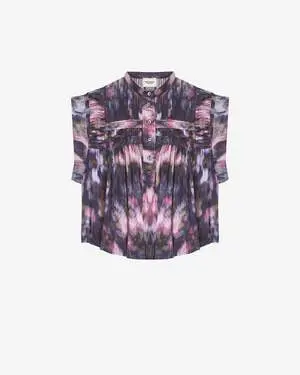 Isabel Marant Leaza Top - Purple/lilac