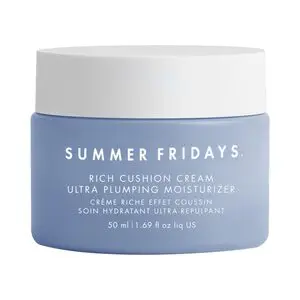 Summer Fridays Rich Cushion Cream Ultra Plumping Moisturizer With Hyaluronic Acid + Squalane - One-color