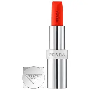 Prada Monochrome Soft Matte Refillable Lipstick O177 Flamingo