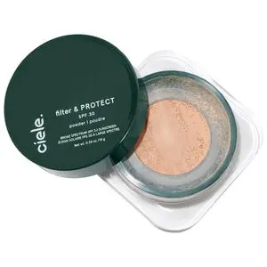 CIELE Ciele Filter & Protect Spf 30+ Blurring Finishing And Setting Powder 0.35 Oz / 0 G 2