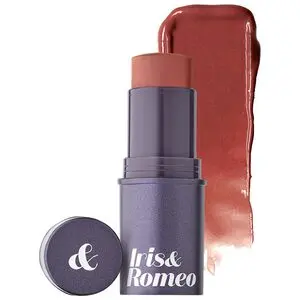 IRIS&ROMEO Iris & Romeo Ceramide Multi-balm Lip+cheek Cream Blush Stick Warm Flush