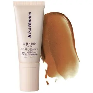 IRIS&ROMEO Iris & Romeo Weekend Skin Spf 50 Natural Glow Tinted Sunscreen With Vitamin C + Niacinamide Bronze