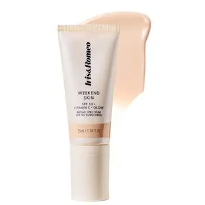 IRIS&ROMEO Weekend Skin Spf 50 Natural Glow Tinted Sunscreen With Vitamin C + Niacinamide - Cool Glow
