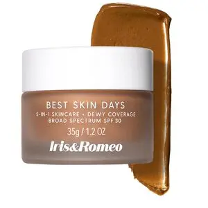 IRIS&ROMEO Crème Hydratante Teintée Légère Fps 30 Best Skin Days Avec Vitamine C Et Acide Hyaluronique - 10
