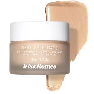 IRIS&ROMEO Best Skin Days Spf30 Whipped Tinted Moisturizer With Vitamin C + Hyaluronic Acid .2 Oz - 1