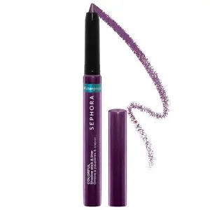 SEPHORA COLLECTION Sephora Collection Ligneur Et Fard À Paupières Hydrofuge En Bâton Polyvalent Sephora Colorful 00 Blanc Mat 14 Purple Shimmer