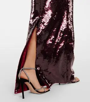Safiyaa Viba Sequined Gown