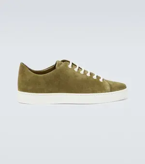 Manolo Blahnik Semanado Lace-up Sneakers - Green