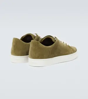 Manolo Blahnik Semanado Lace-up Sneakers - Green