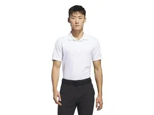 Adidas Adi Performance Short Sleeve Golf Polo Shirt Men's Clothing Collegiate Red White