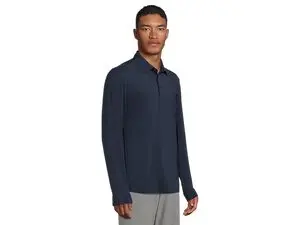 Adidas Core Long Sleeve Polo Clothing Collegiate - Navy