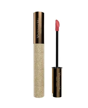 VIVIENNE HU Goldsand 2-in-1 Liquid Lipstick & Cheek Blush Dark Brown