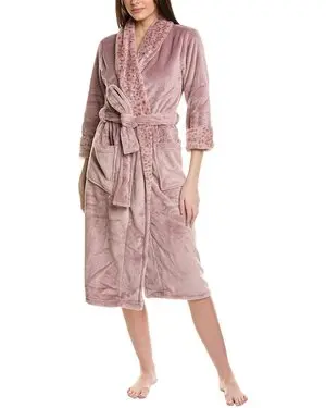 Natori N Natori Plush Lynx Robe Nocolor