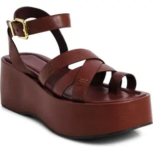 Free People Hazel Platform Sandals - Coconut Shell