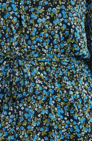 ESTELLE Floral Print Long Sleeve Dress