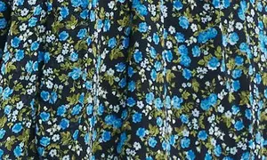 ESTELLE Floral Print Long Sleeve Dress