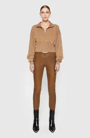 Rebecca Minkoff Ziggy Leather Pants