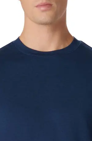Bugatchi Crewneck Performance T-shirt - Navy