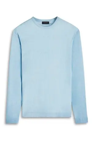 Bugatchi Cotton & Silk Crewneck Sweater