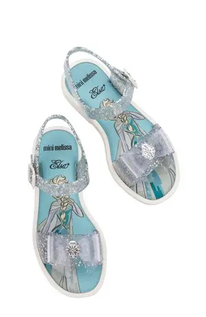 Melissa X Disney Mar Jelly Sandal - Clear Glit