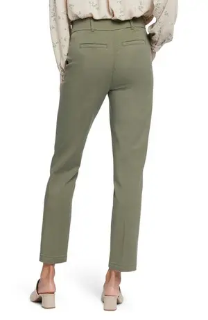NYDJ Sadie Slim Trousers - Avocado