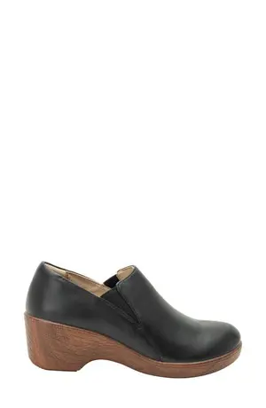 ALEGRIA BY PG LITE Wedge Heel Clogs - Coal