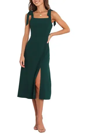 PETAL & PUP Laurel A-line Dress - Emerald