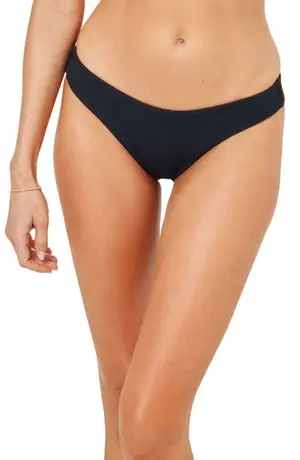 L*Space Ribbed Bikini Bottom - Black