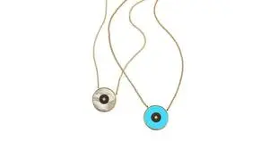Jennifer Zeuner Jewelry Dina Evil Eye Pendant Necklace - One-color