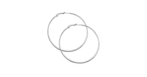 JENNIFER ZEUNER JEWELRY Jennifer Zeuner Jewelry Olivia 2.5" Hoop Earrings