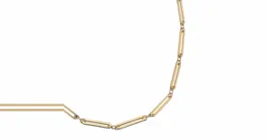 Jennifer Zeuner Jewelry Zadie Sterling Silver Link Necklace - One-color