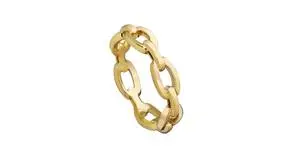 Jennifer Zeuner Jewelry Carmine Chain Link Ring - Gold