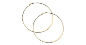 JENNIFER ZEUNER JEWELRY Jennifer Zeuner Jewelry Olivia 3" Hoop Earrings