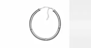 Jennifer Zeuner Jewelry Crystal Choker - One-color