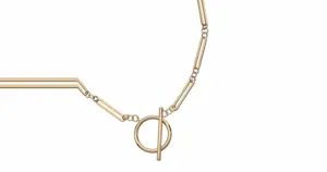 Jennifer Zeuner Jewelry Geraldine Chain Necklace - One-color