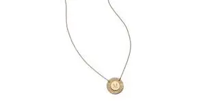Jennifer Zeuner Jewelry Iris Rudy Initial Necklace - One-color