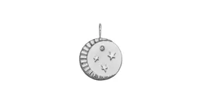 Jennifer Zeuner Jewelry Celestial Charm - Silver