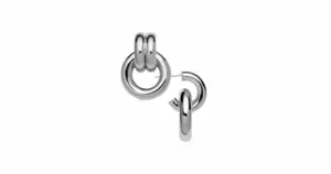 Jennifer Zeuner Jewelry Gina 1.25" Earrings 18k Gold Plated Brass - One-color