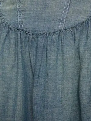 RE/DONE Pam Chambray Mini Dress