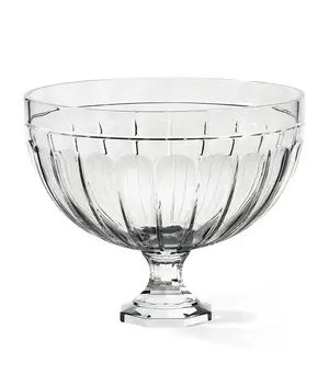 Ralph Lauren Crystal Glass Coraline Centrepiece Bowl - Clear
