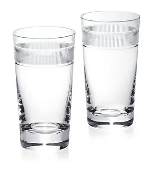 Ralph Lauren Set Of 2 Langley Highball Glasses - Clear