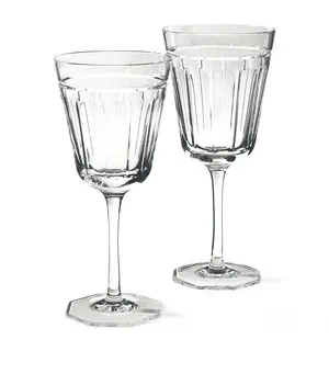 Ralph Lauren Crystal Glass Coraline White Wine Glass - Clear