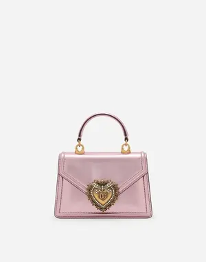 Dolce & Gabbana Small Devotion Top-handle Bag - Pink