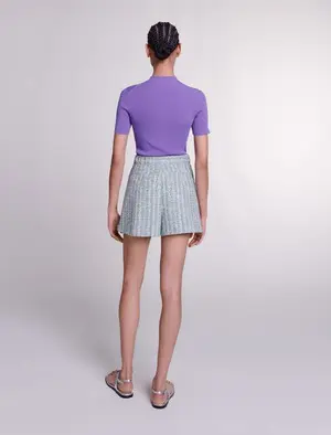 Maje Tweed Shorts - Miscellaneous