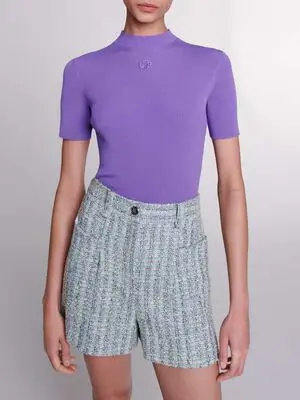 Maje Tweed Shorts - Miscellaneous