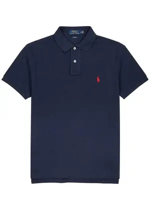 Polo Ralph Lauren Slim Piqué Cotton Polo Shirt
