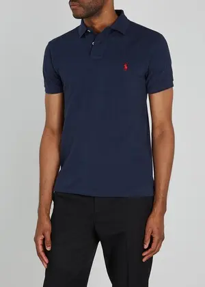 Polo Ralph Lauren Slim Piqué Cotton Polo Shirt