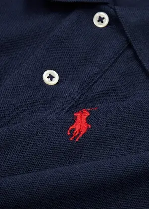 Polo Ralph Lauren Slim Piqué Cotton Polo Shirt
