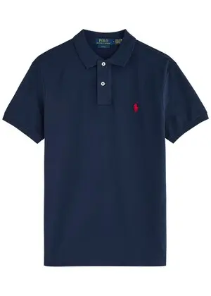 Polo Ralph Lauren Slim Piqué Cotton Polo Shirt
